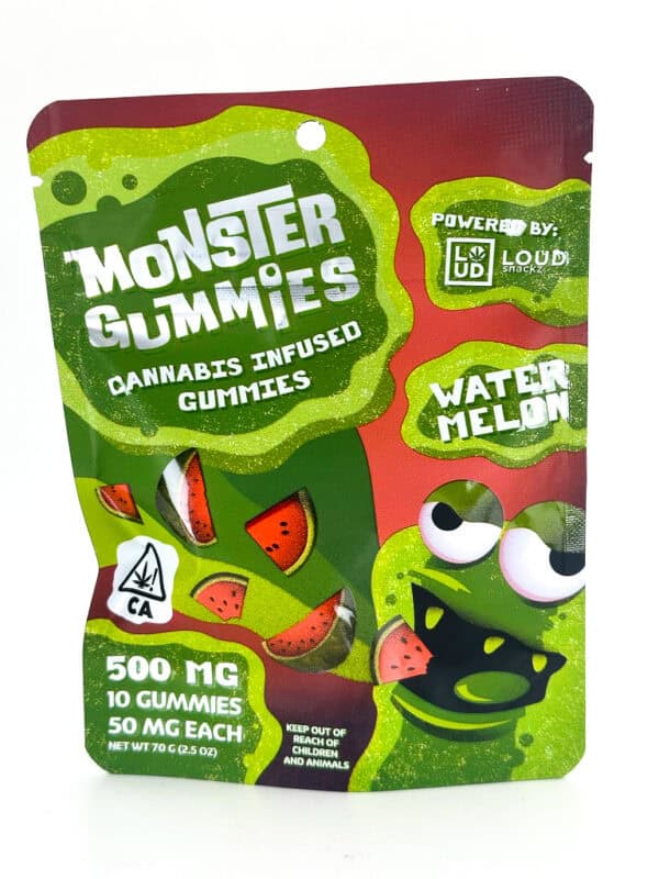 Monster Gummies | 10ct | 500mg - Buddies NJ Weed Delivery