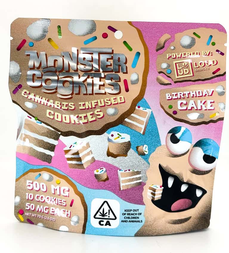Monster Cookies | 10ct | 500mg - Buddies NJ Weed Delivery