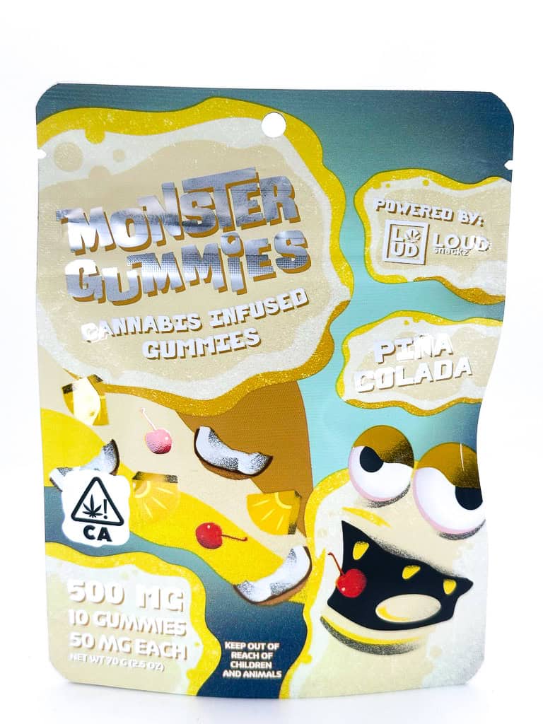 Monster Gummies | 10ct | 500mg - Buddies NJ Weed Delivery