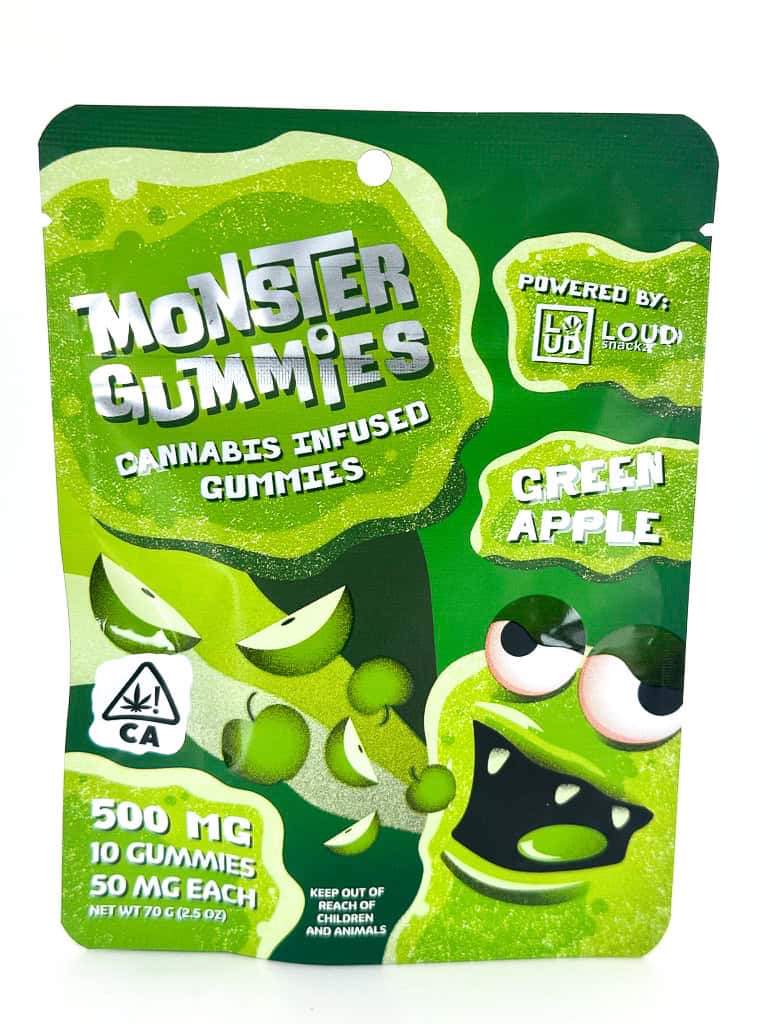 Monster Gummies | 10ct | 500mg - Buddies NJ Weed Delivery