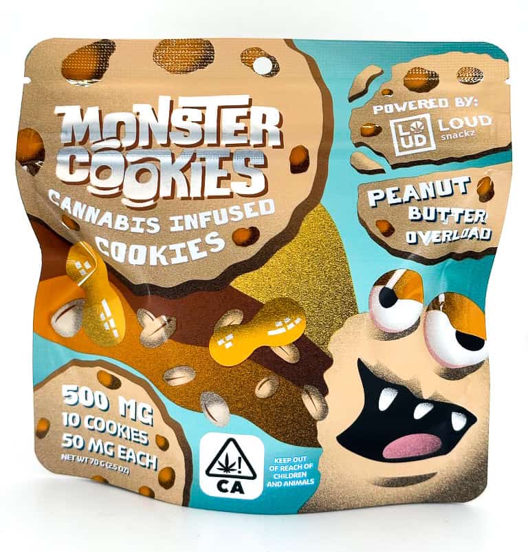 Monster Cookies | 10ct | 500mg - Buddies NJ Weed Delivery